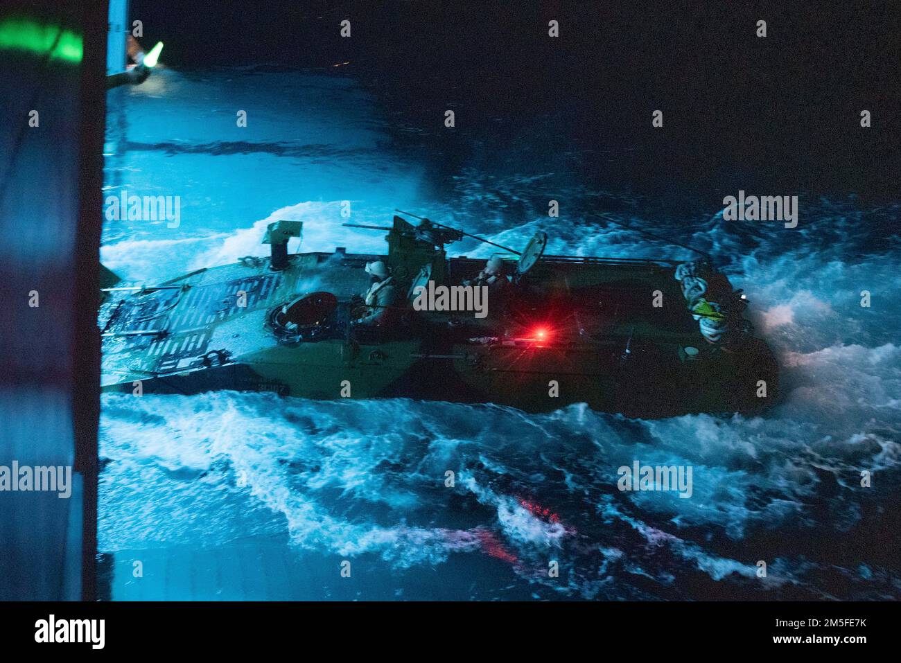 An Amphibious Combat Vehicle (ACV) with the 3rd Assault Amphibian ...