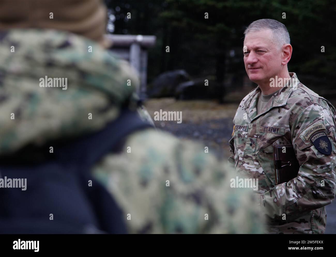 U.S. Army Brig. Gen. Shawn R. Satterfield, commander of Special ...