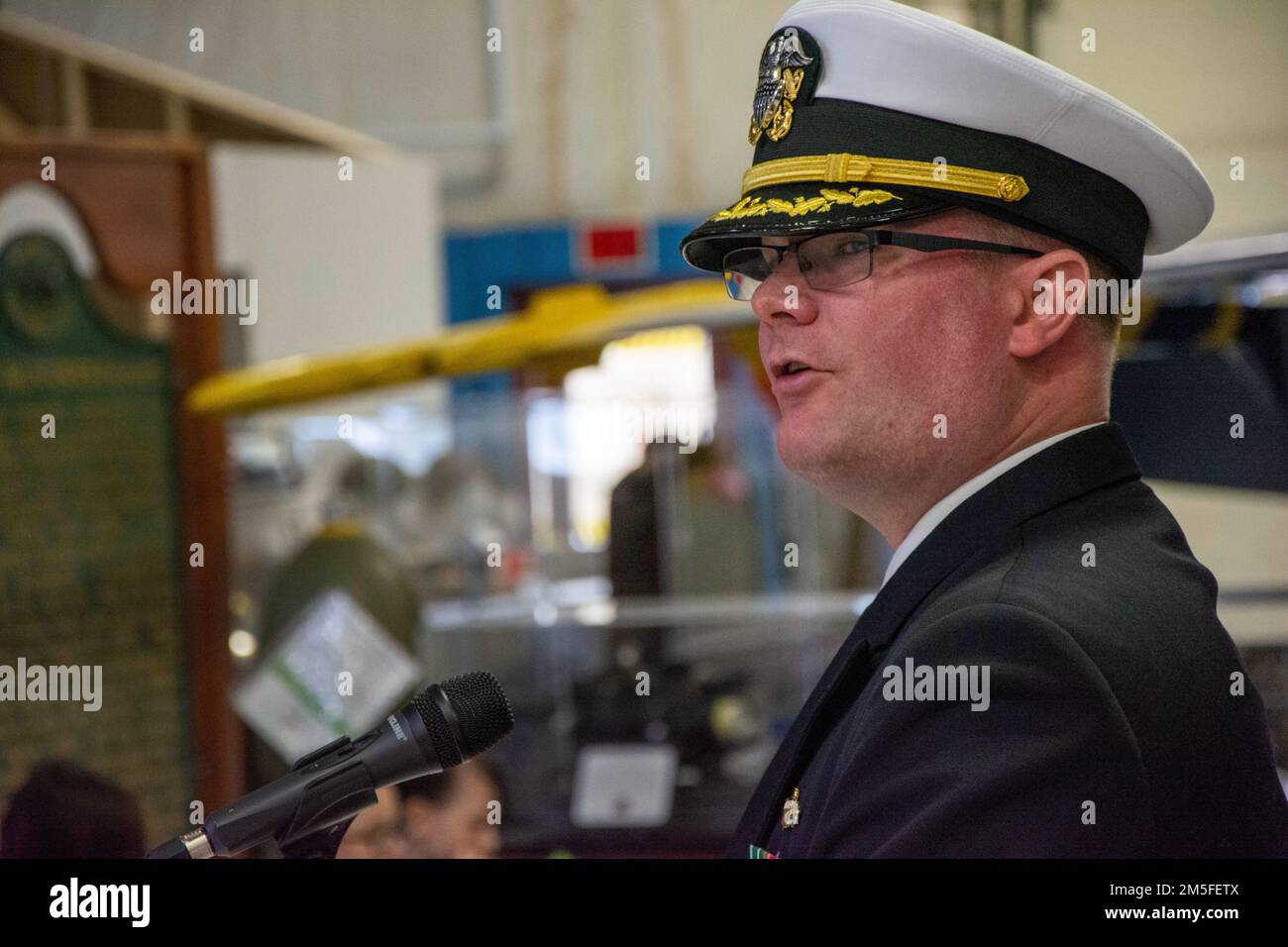 220311-N-KS651-0086 (March 11, 2022) Cmdr. Jason Nelson, incoming ...