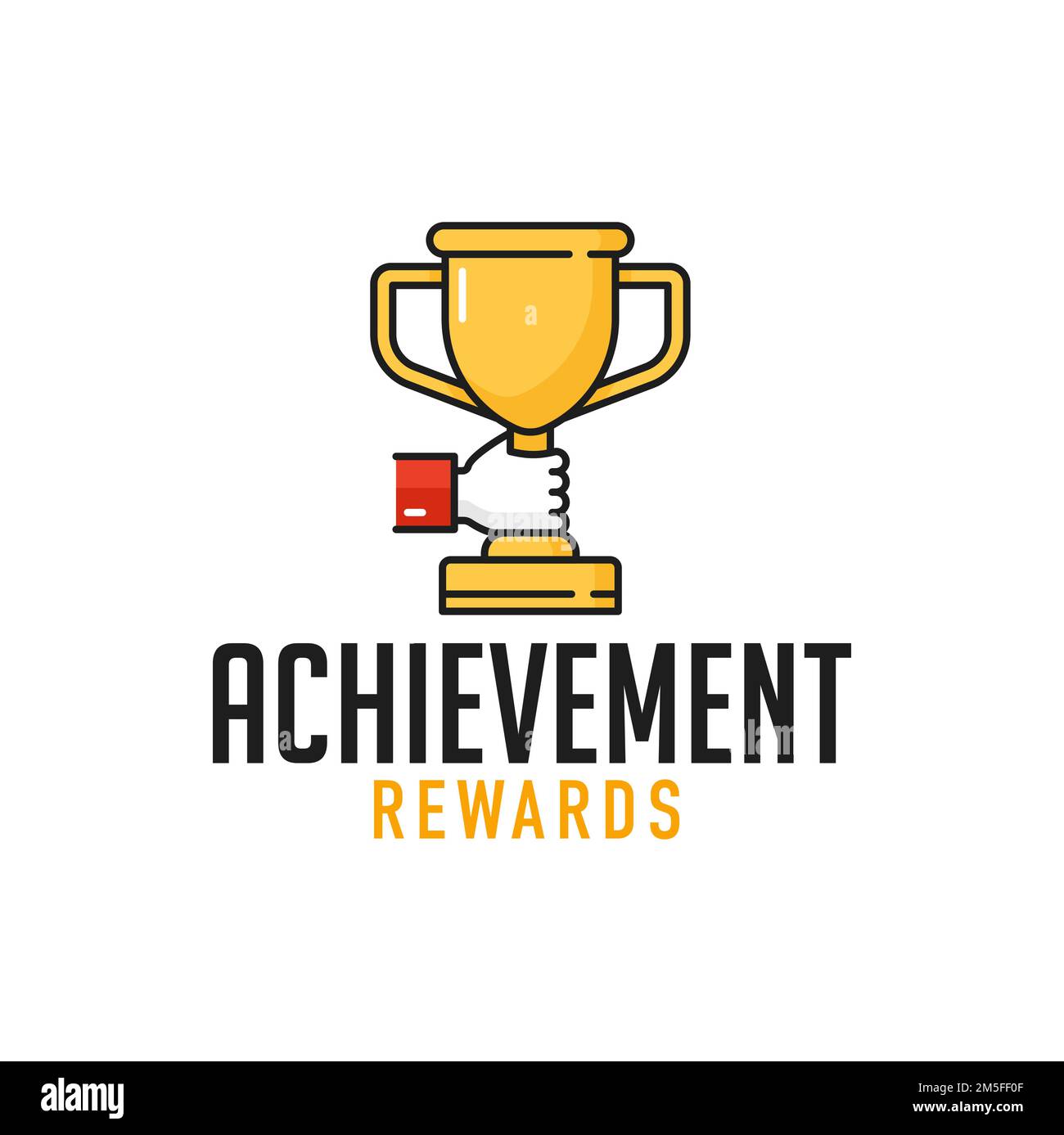 Business success, goal and target, leadership icon. Business contest ...