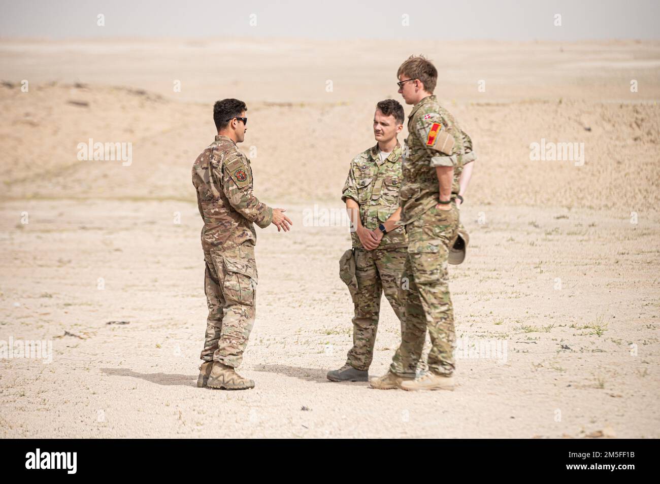An Airman from the U.S. Air Force and Soldiers from the Royal Danish ...