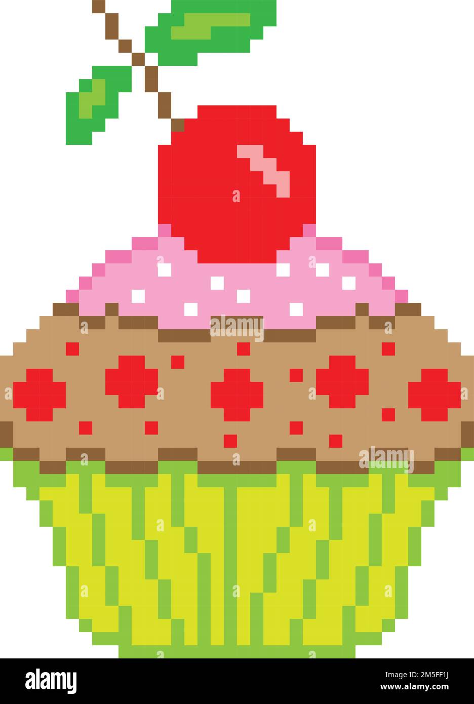 Pixel dessert hi-res stock photography and images - Alamy