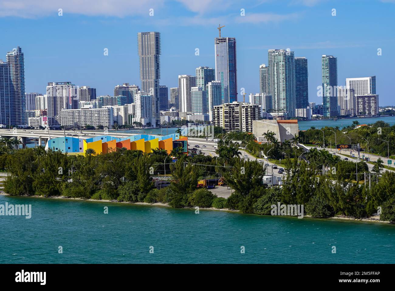 Miami beach buildings on the water hi-res stock photography and images ...