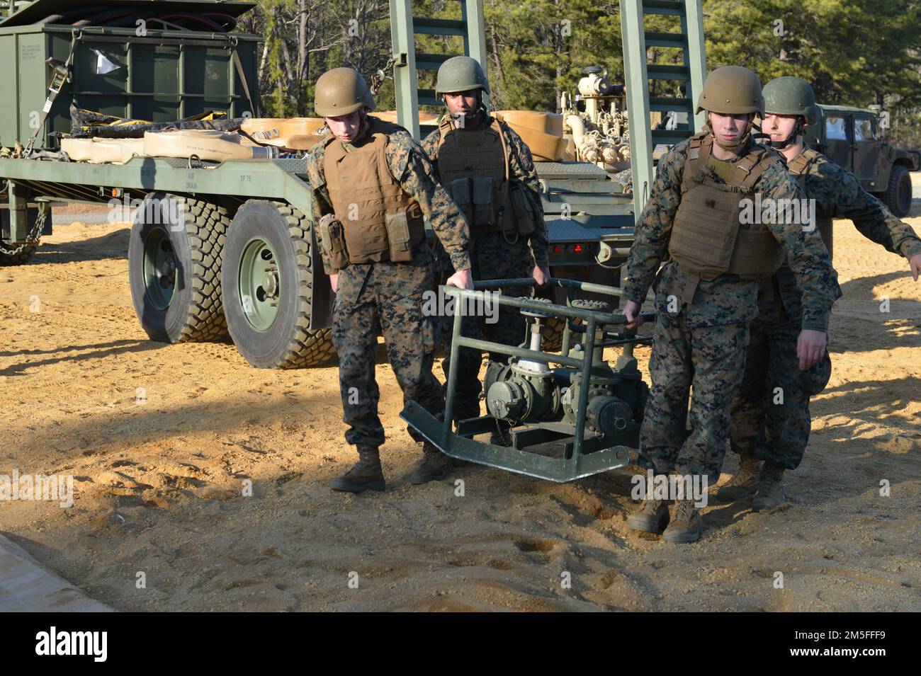 The blue-green teams of the Navy and Marine Corps expeditionary forces ...