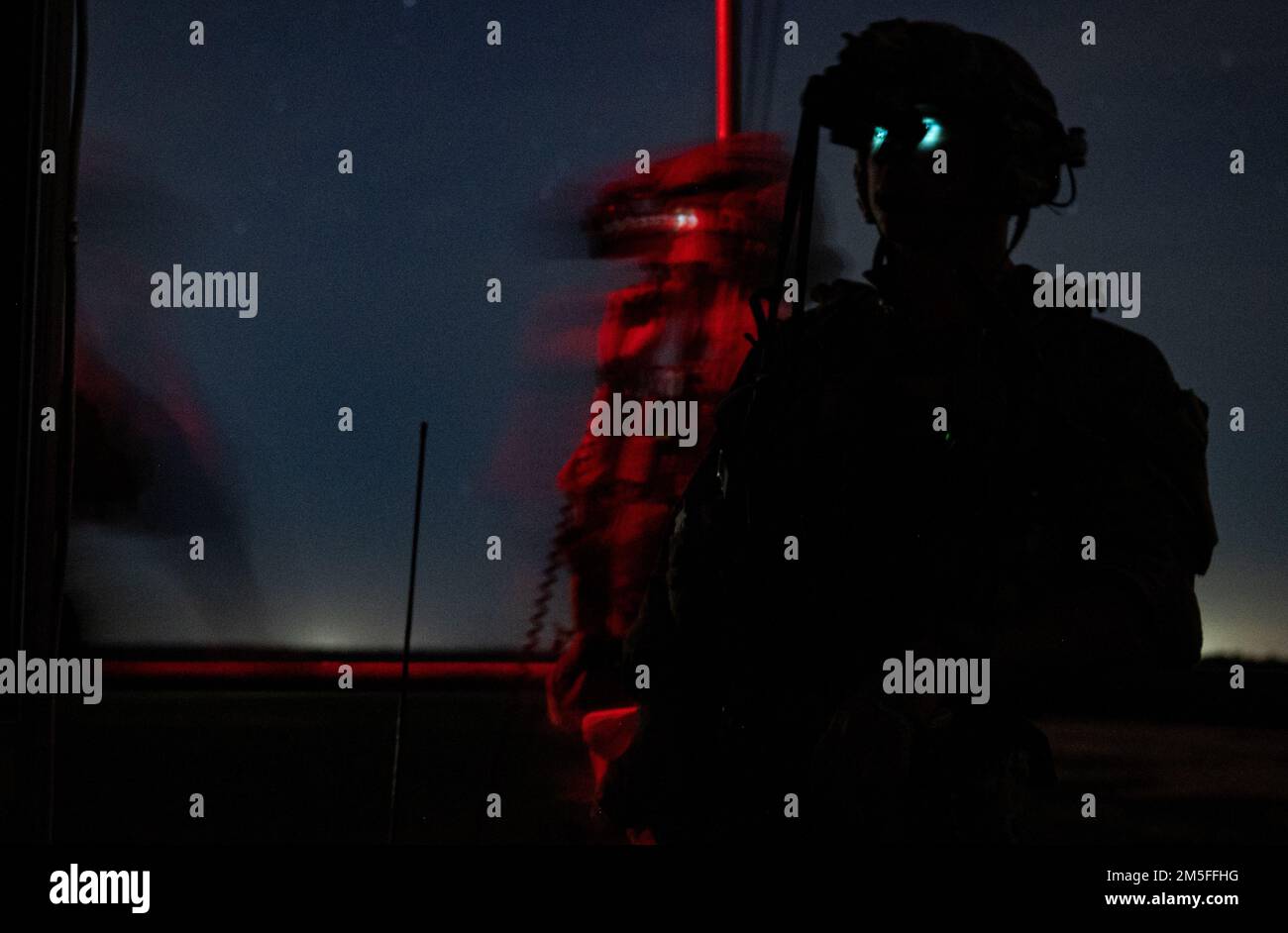 U.S. Air Force Special Tactics operators assigned to the 24th Special ...