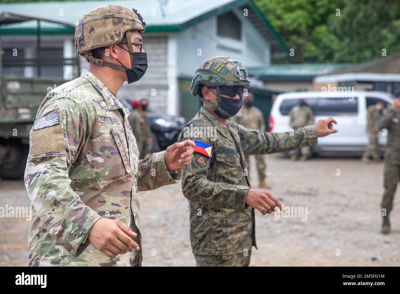 U.S. Army Sgt. Christian Castillo, a wheeled vehicle mechanic with B ...