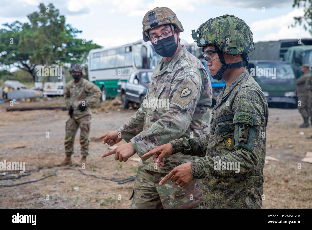 U.S. Army Sgt. Christian Castillo, a wheeled vehicle mechanic with B ...