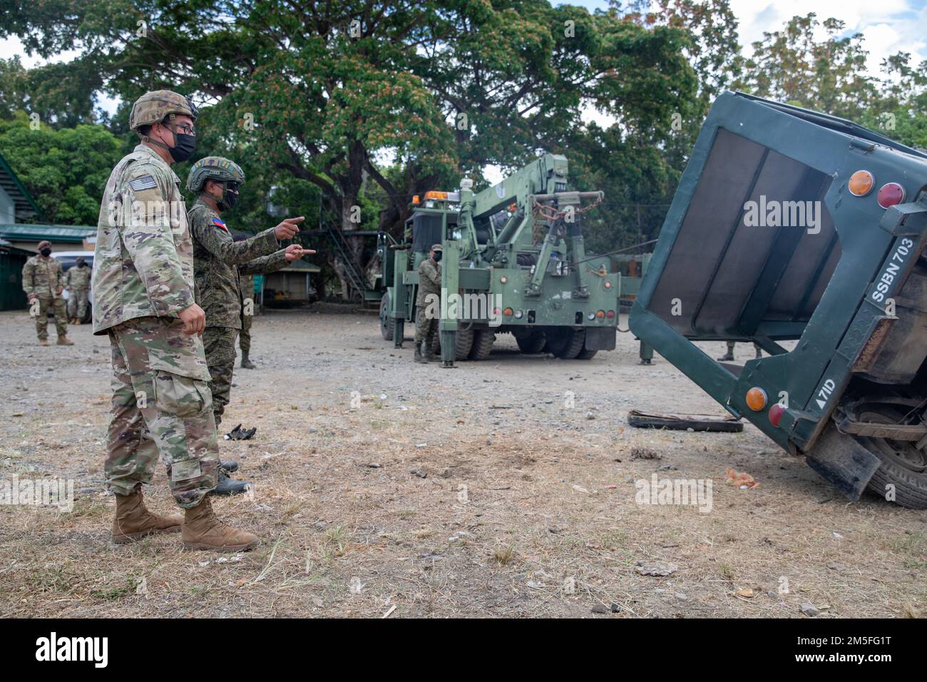 U.S. Army Sgt. Christian Castillo, a wheeled vehicle mechanic with B ...