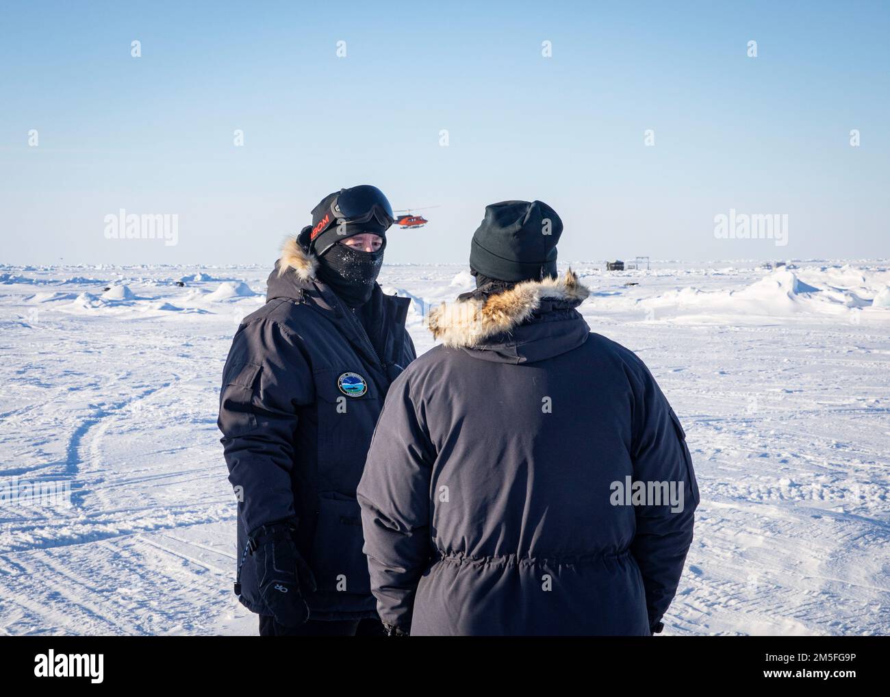 BEAUFORT SEA, Arctic Circle (March 12, 2022) – Vice Adm. William ...