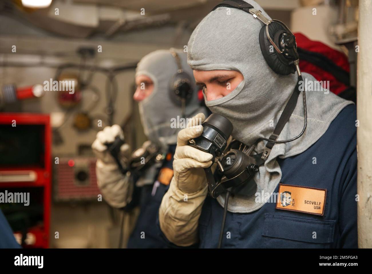 PHILIPPINE SEA (March 12, 2022) Interior Communications Electrician ...