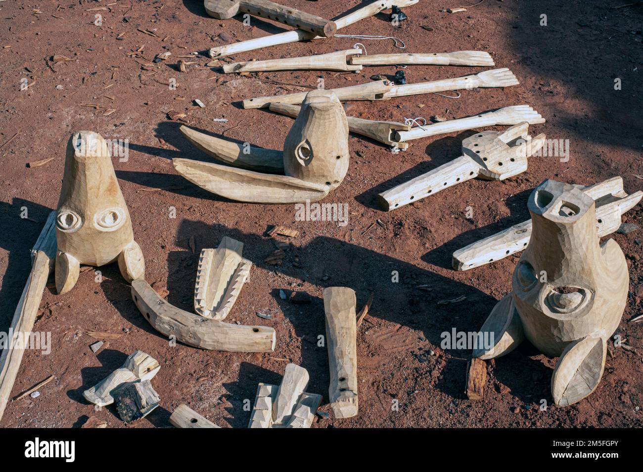 Mali's marionette tradition the puppets are carved in the wood and ...