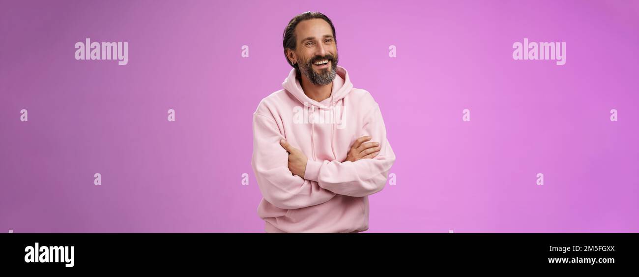 Portrait middle aged businessman enjoying hi-res stock photography and ...