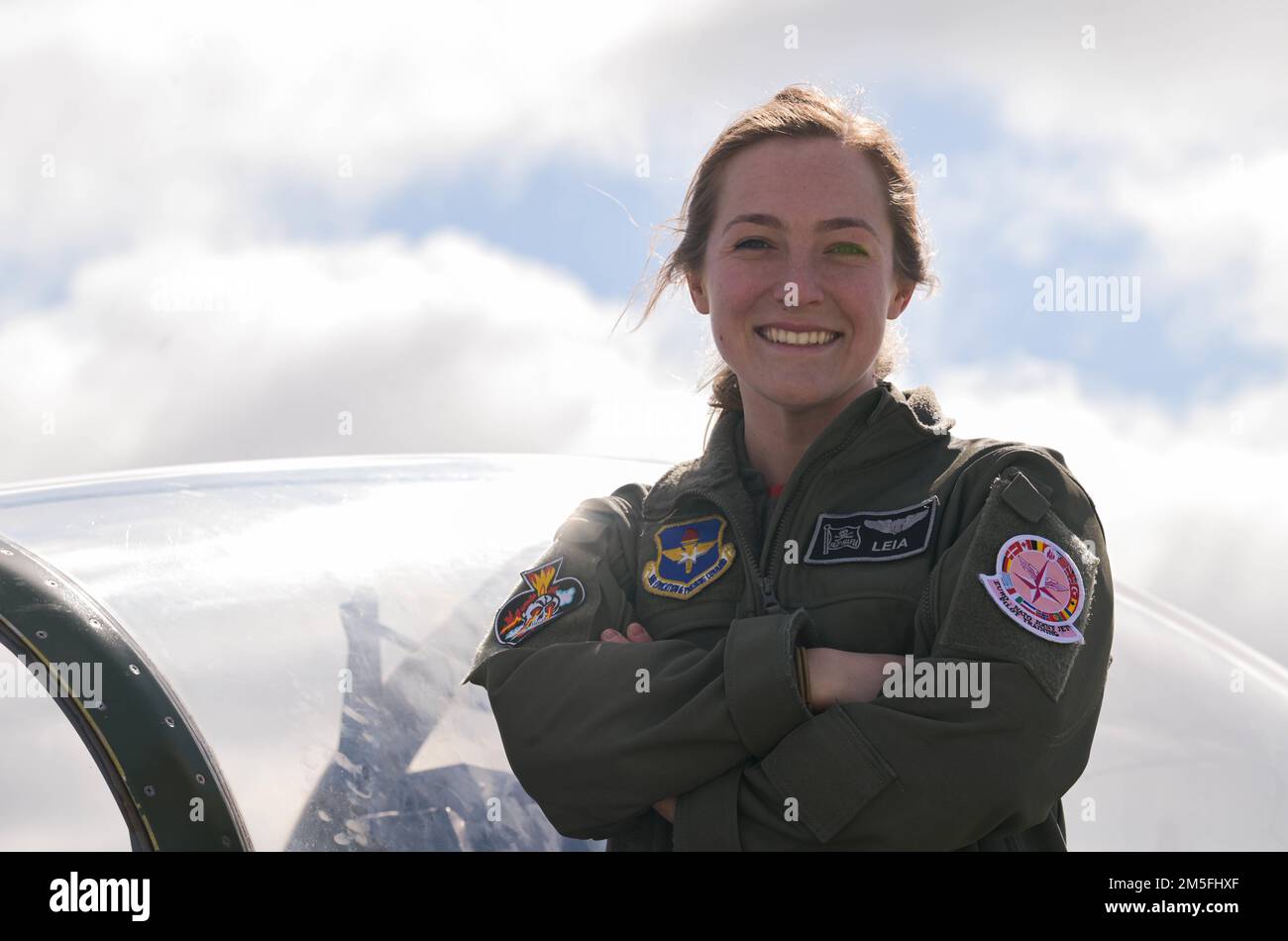 U.S. Air Force 1st Lt Christana Wagner, 89th Flying Training Squadron T ...