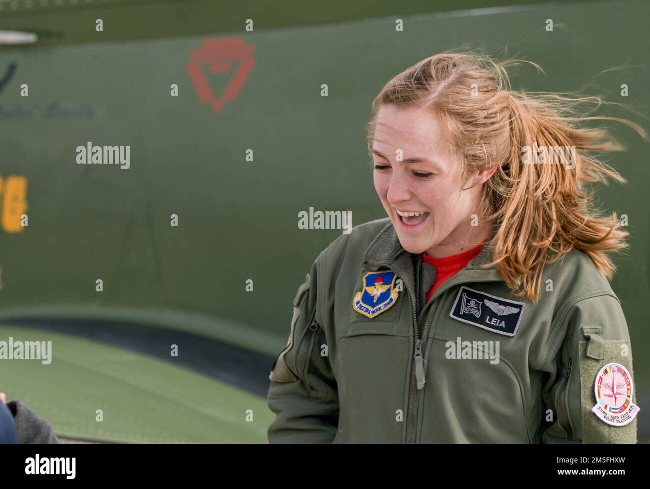 U.S. Air Force 1st Lt Christana Wagner, 89th Flying Training Squadron T ...