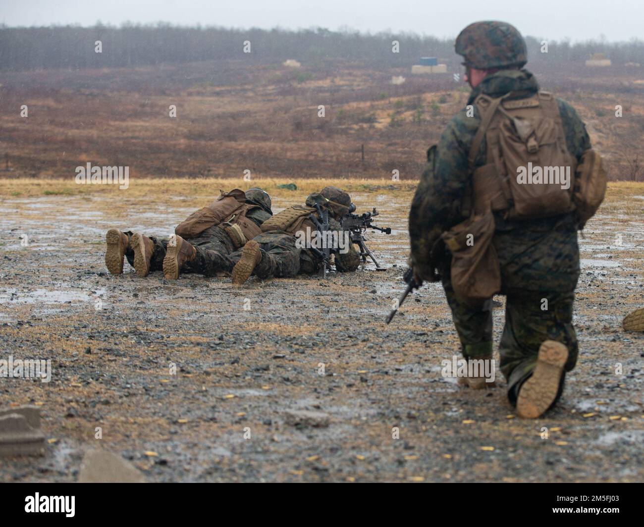 U.S. Marines from the Marine Corps Reserves practice a Mission ...