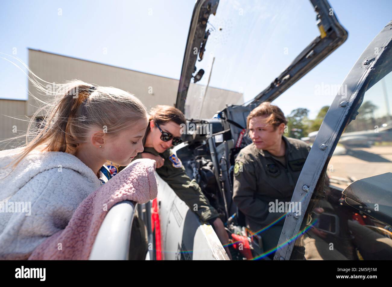Annabel, daughter of U.S. Air Force Staff Sgt. Devin Boyer, 23rd Wing ...