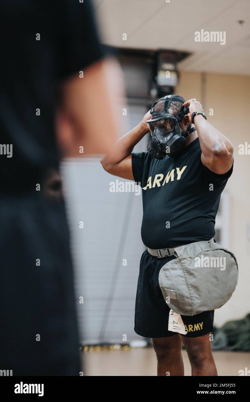 U.S. Army Staff Sgt. Sean Hallet, a Military Police Officer ...