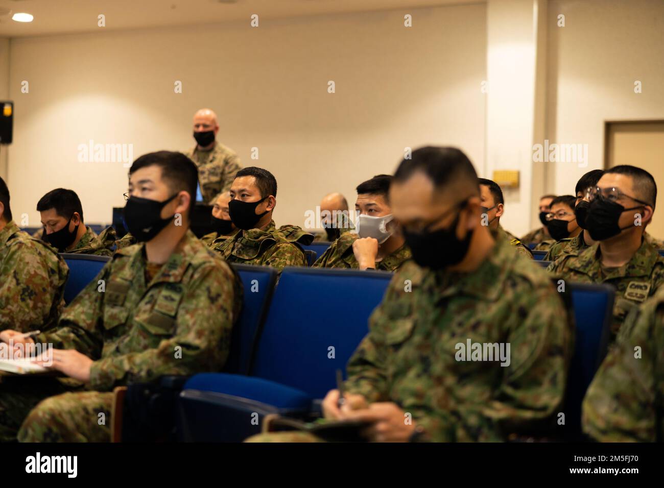 U.S Marines with 31st Marine Expeditionary Unit, and Japanese service ...