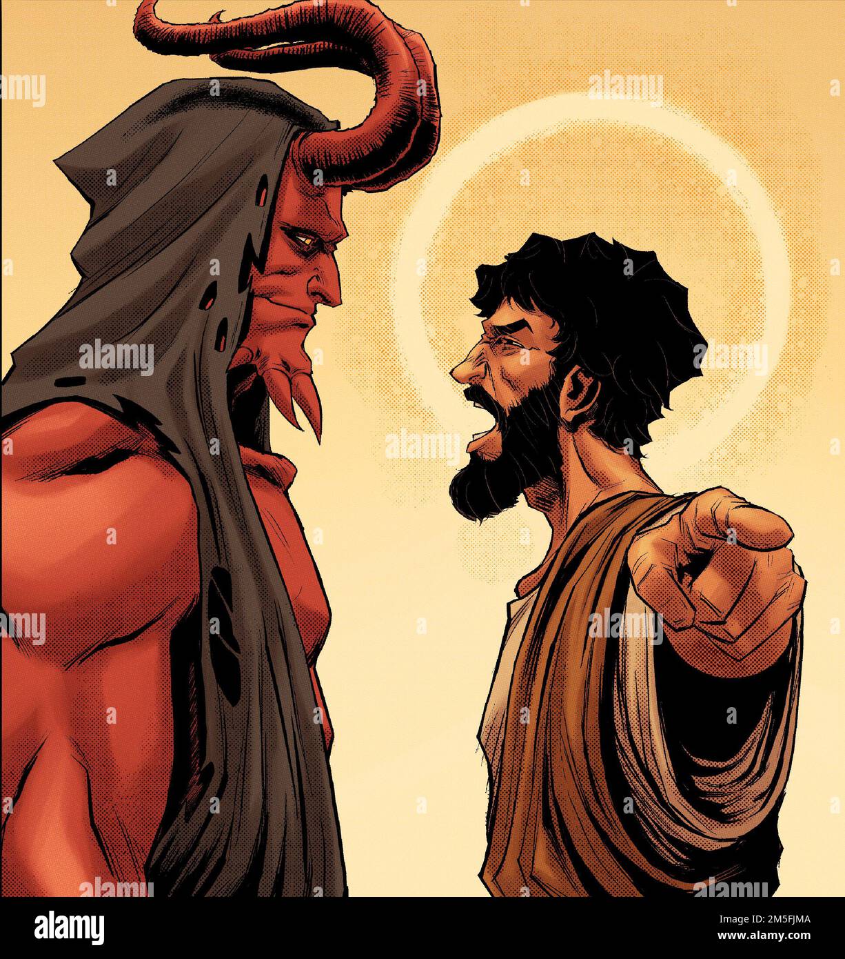 jesus christ casts out satan, devil confronts the saint, satan finds ...