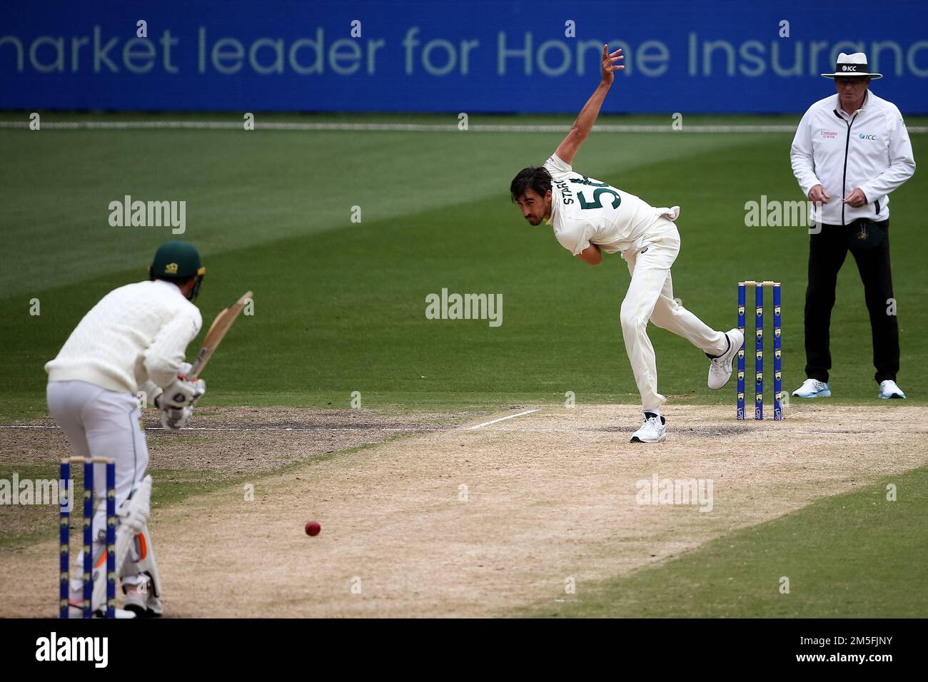 Melbourne, Australia, 29 December, 2022. Mitchell Starc of Australia ...