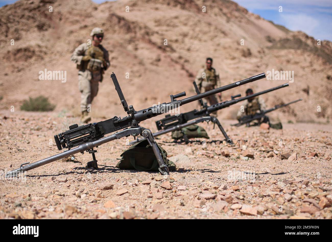 CAMP TITIN, Jordan (March 11, 2022) – Marines assigned to 2nd Battalion ...