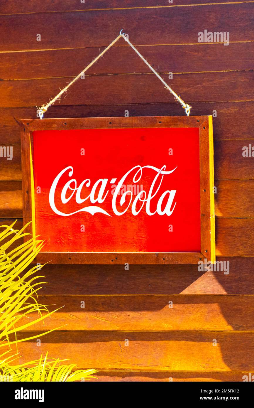 Restaurant and bar signs from Heineken Dos XX to Coca Cola on Isla ...