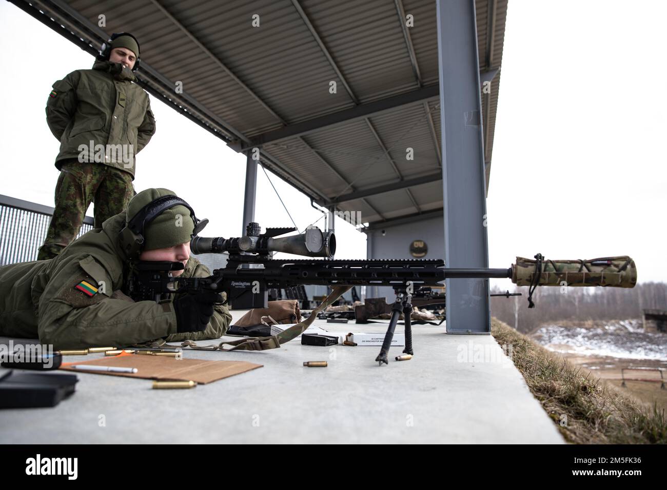 Bilateral training exercise rifle sniper hi-res stock photography and ...