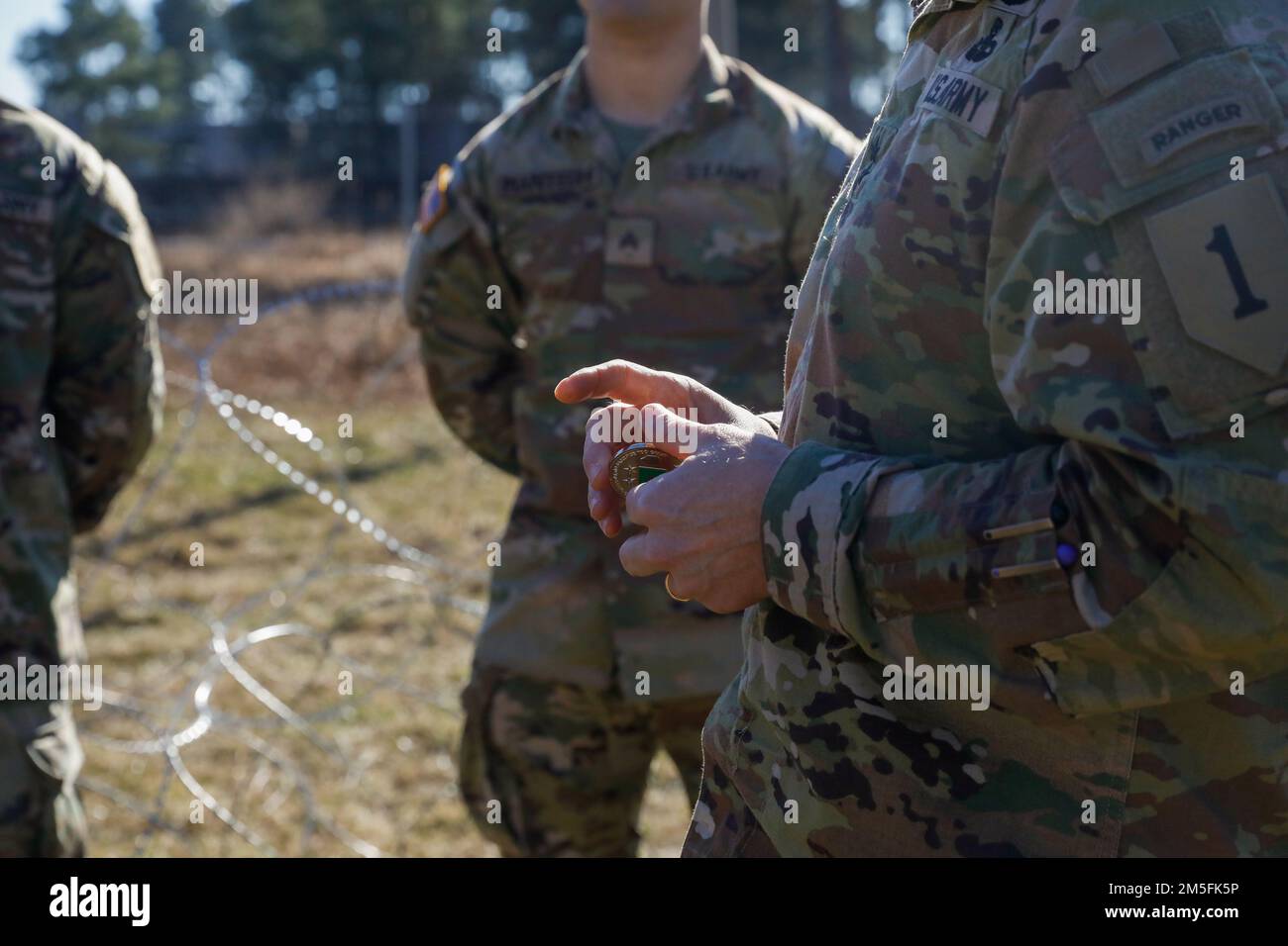 Commanding general of 1st armored division hi-res stock photography and ...