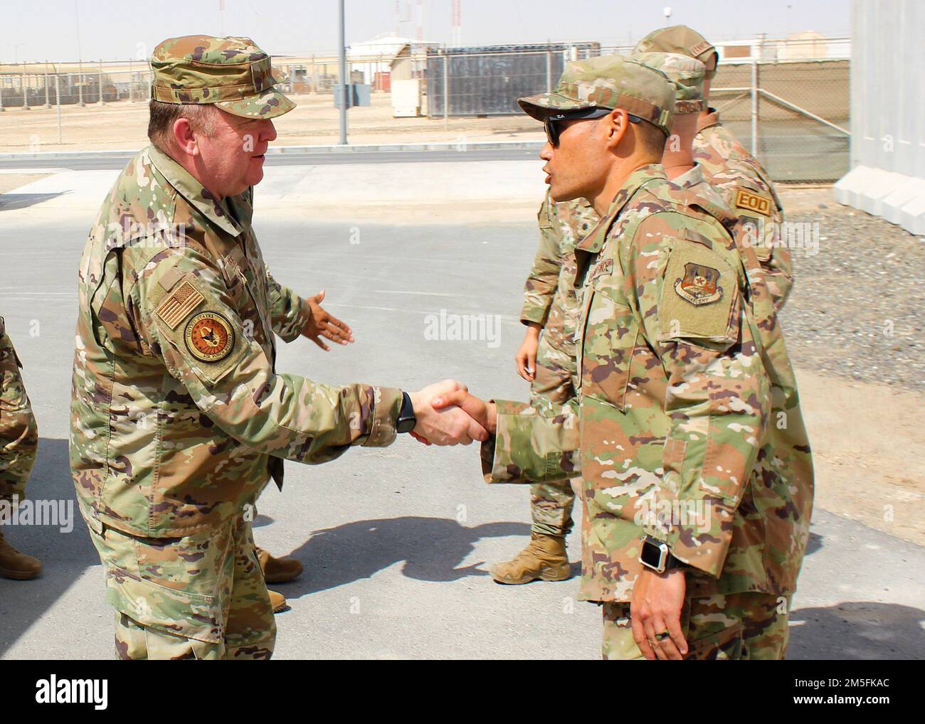 Lt. Gen. Richard W. Scobee, commanding general of the U.S. Air Force ...