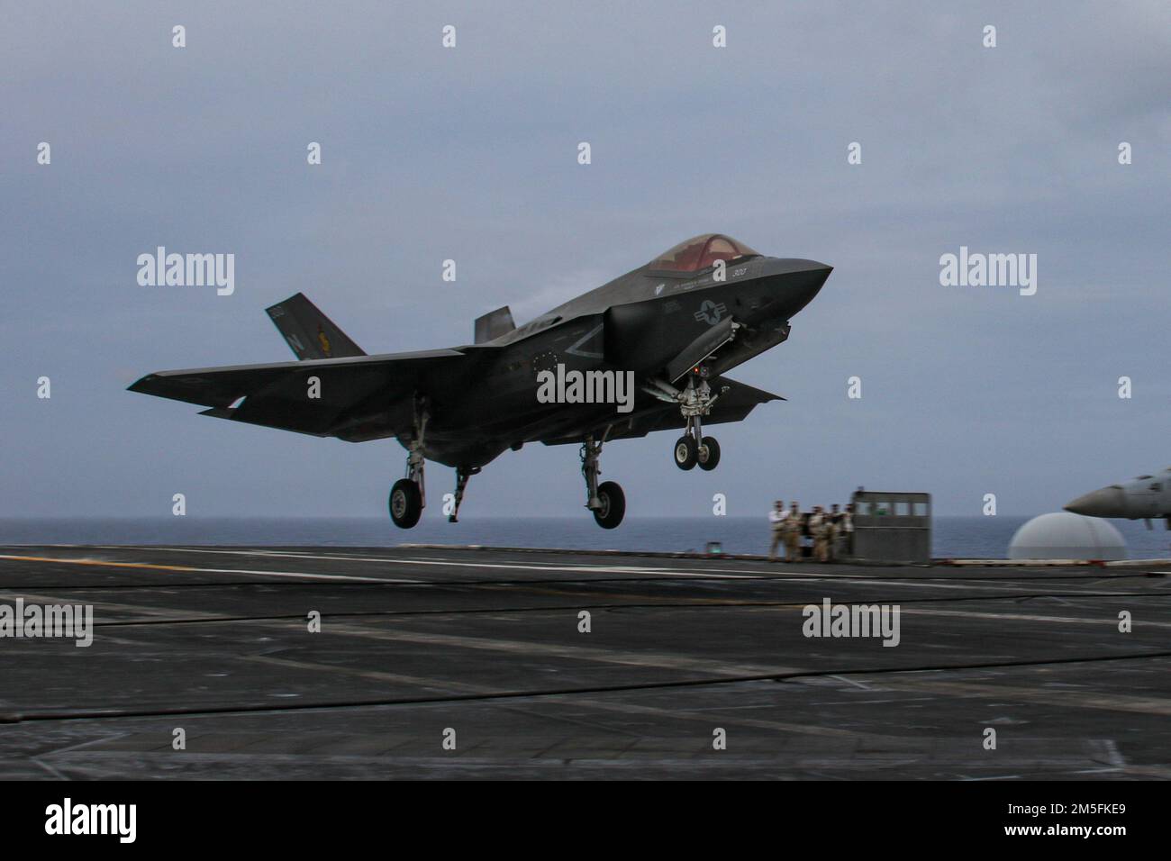 PHILIPPINE SEA (March 14, 2022) An F-35C Lightning II, assigned to the ...