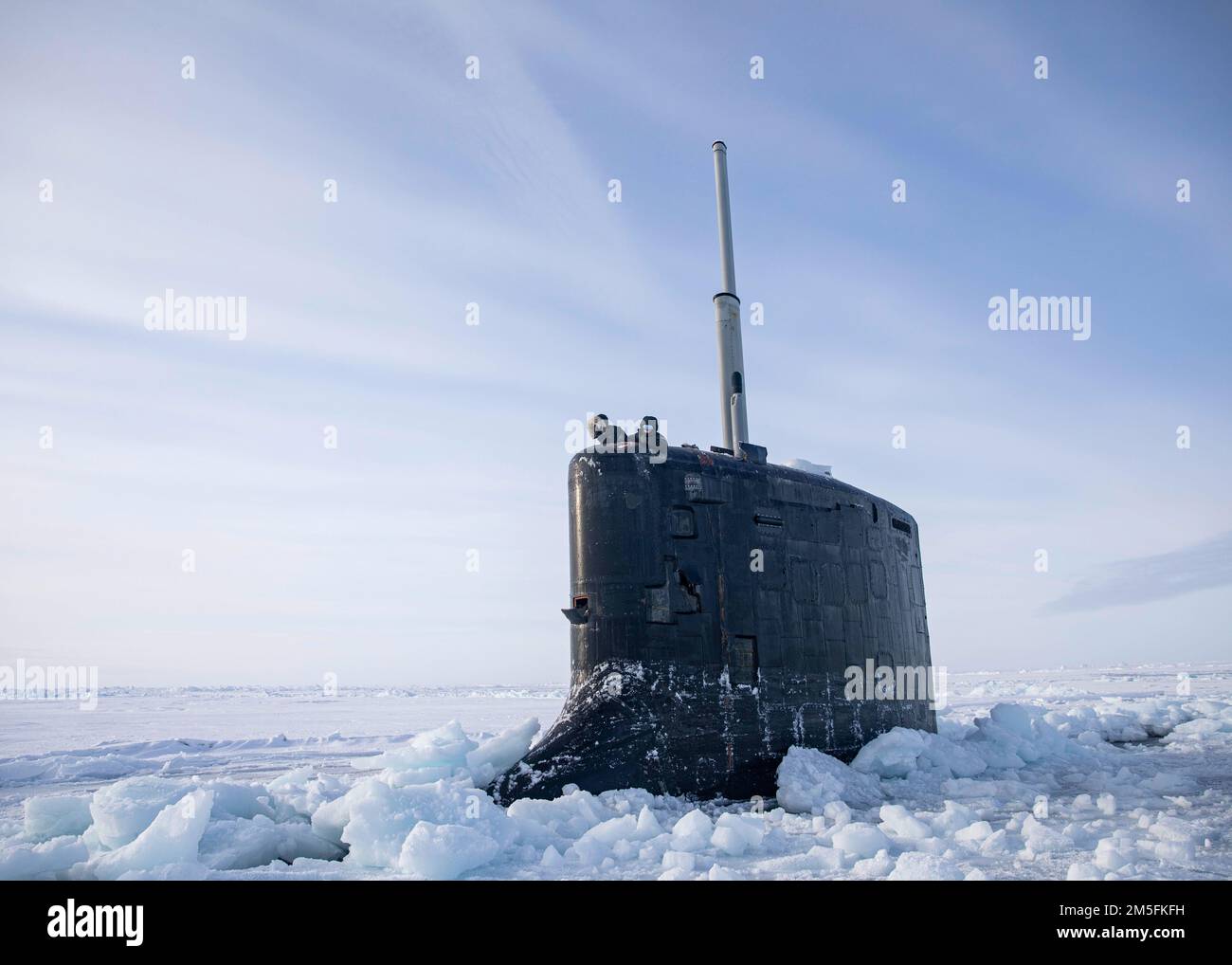 BEAUFORT SEA (March 13, 2022) - The Virginia-class fast attack ...