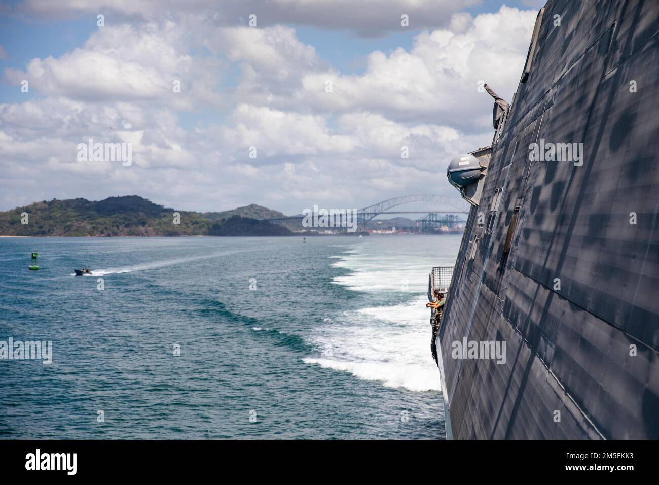 220313-N-HD110-1063 BALBOA, Panama - (March 13, 2022) -- The Freedom ...