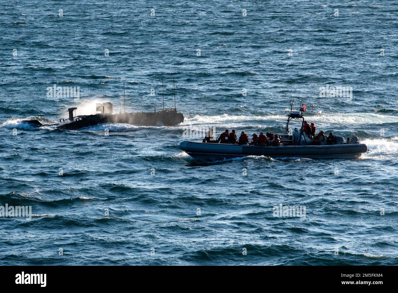 U.S. Marines assigned to the 3rd Assault Amphibian Battalion, 1st ...