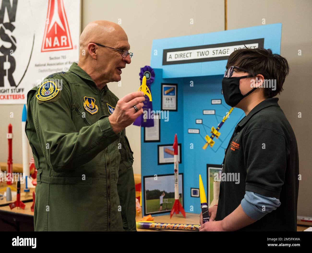 Gen. Arnold W. Bunch, Jr., Air Force Materiel Command commander, speaks ...
