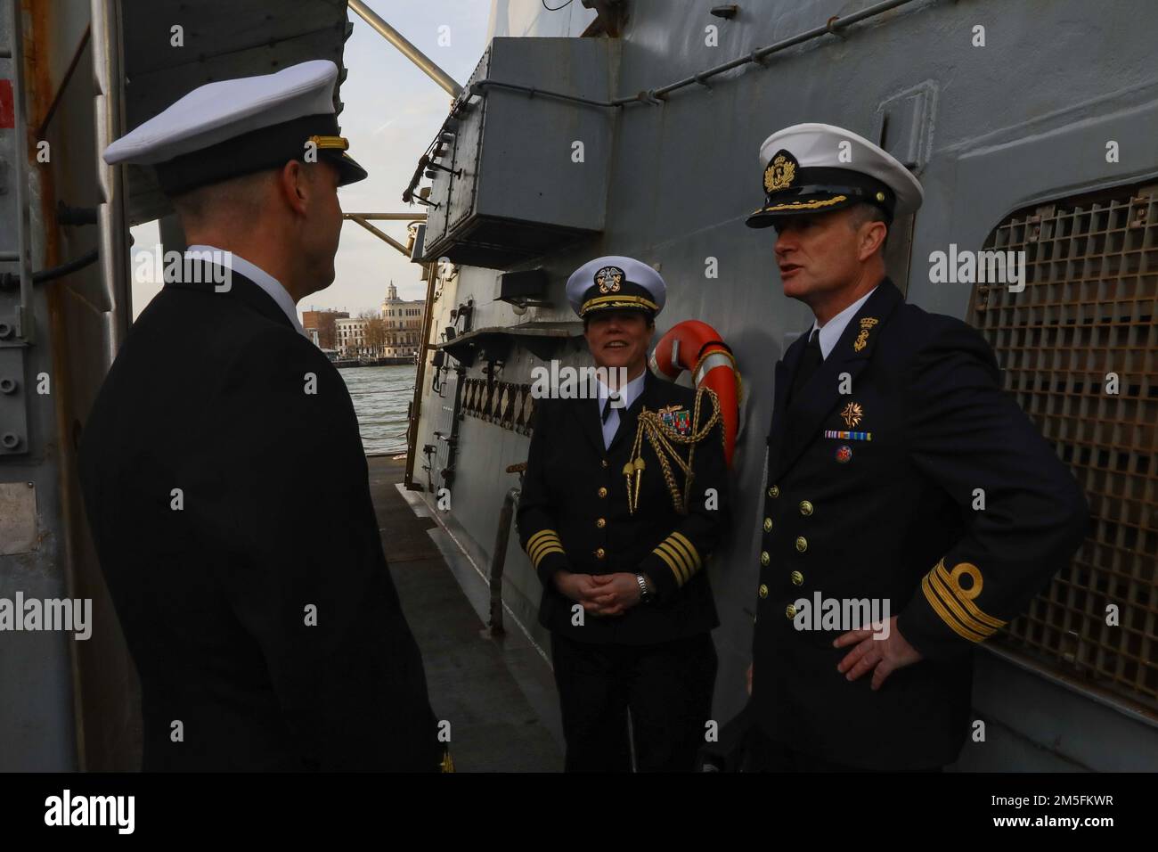 220313-N-HK187-1004 ROTTERDAM, Netherlands (March 13, 2022) – Capt ...