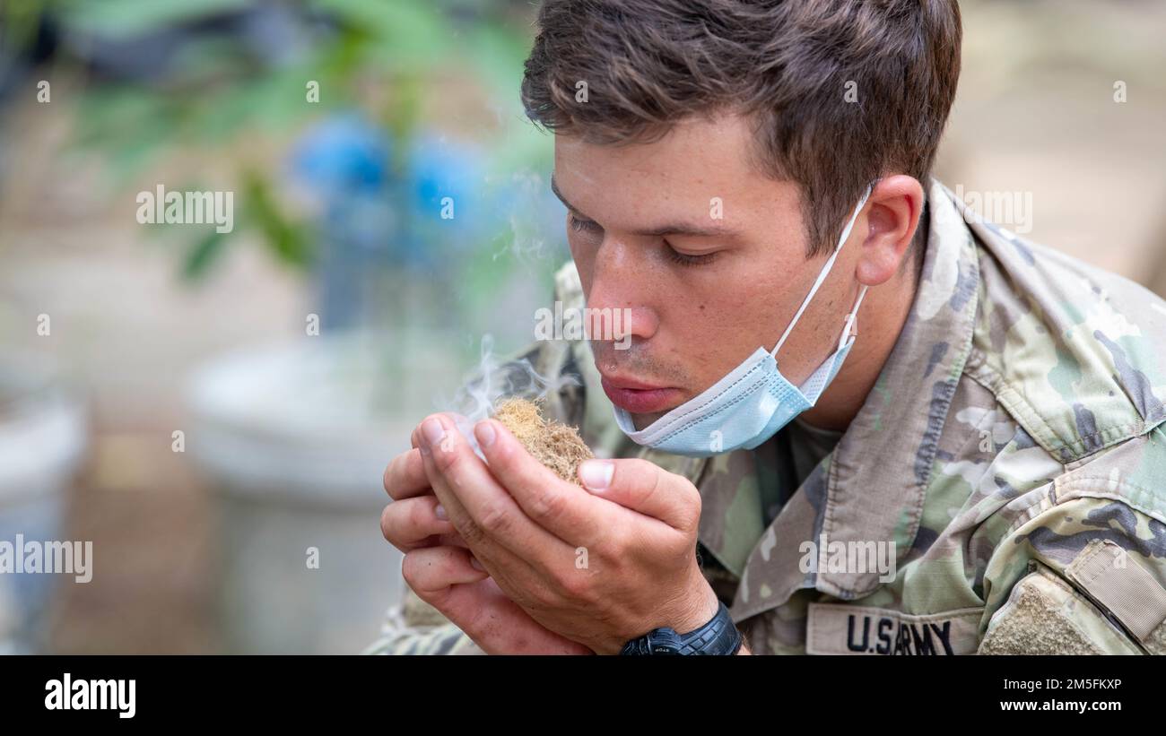 1st Lt. Angus Paradice, Alpha Company from 29th Brigade Engineer ...
