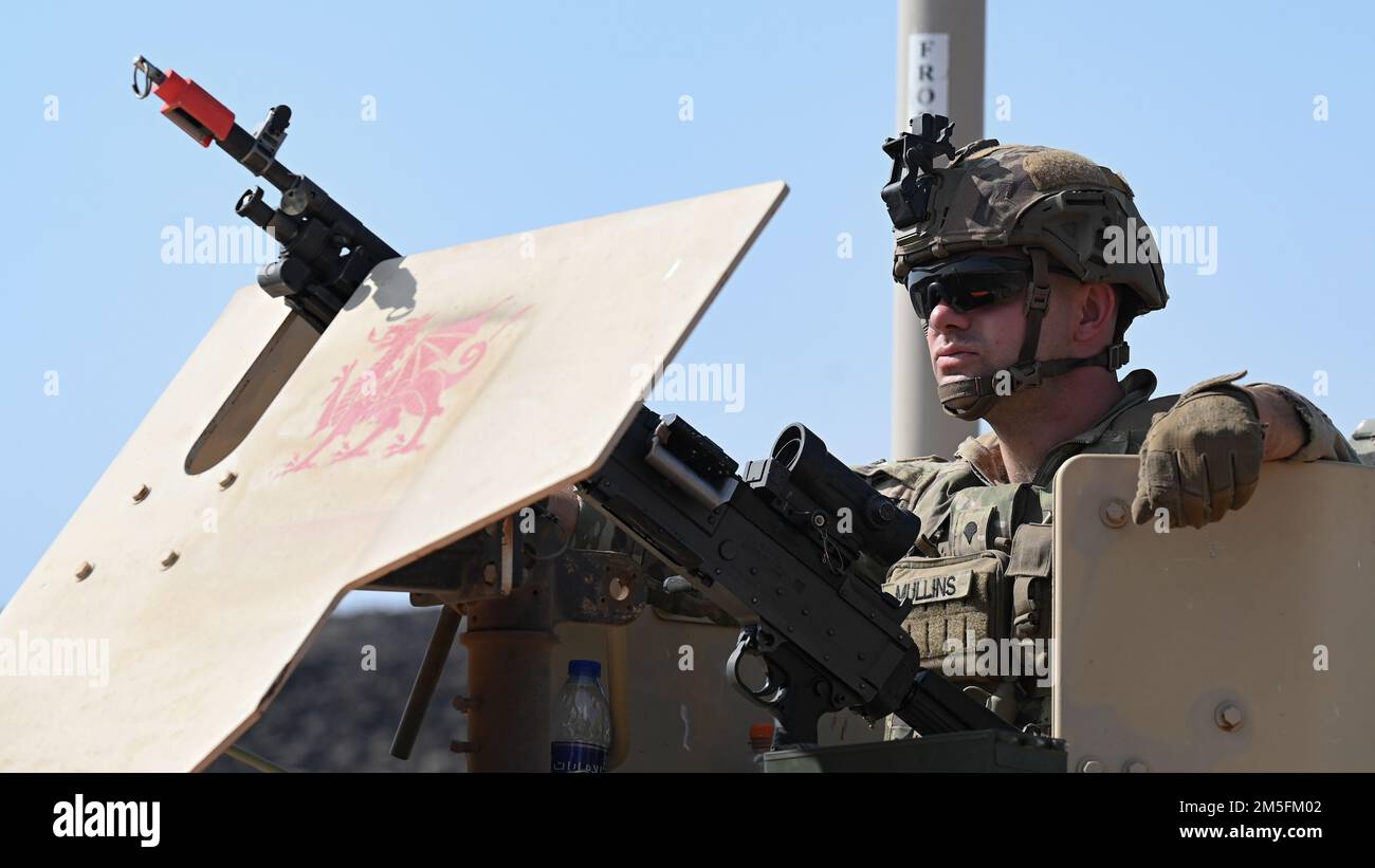 U.S. Army Spc. Jonathan Mullins, an infantryman assigned to the East ...