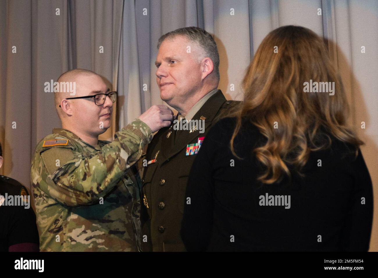 Brig. Gen. Joseph W. Green has his general’s stars pinned to his ...