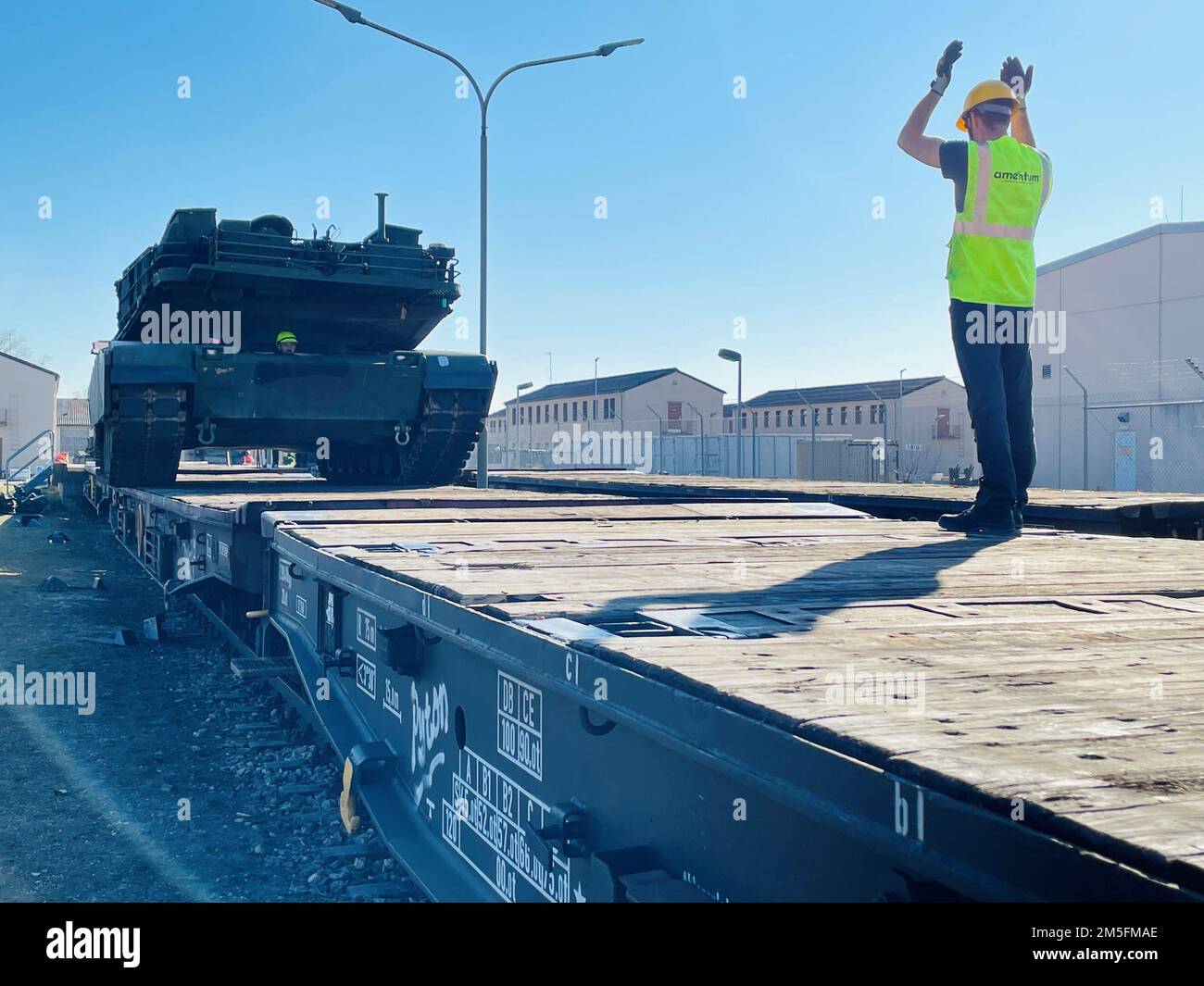 A contractor assigned to support the 405th Army Field Support Brigade ...