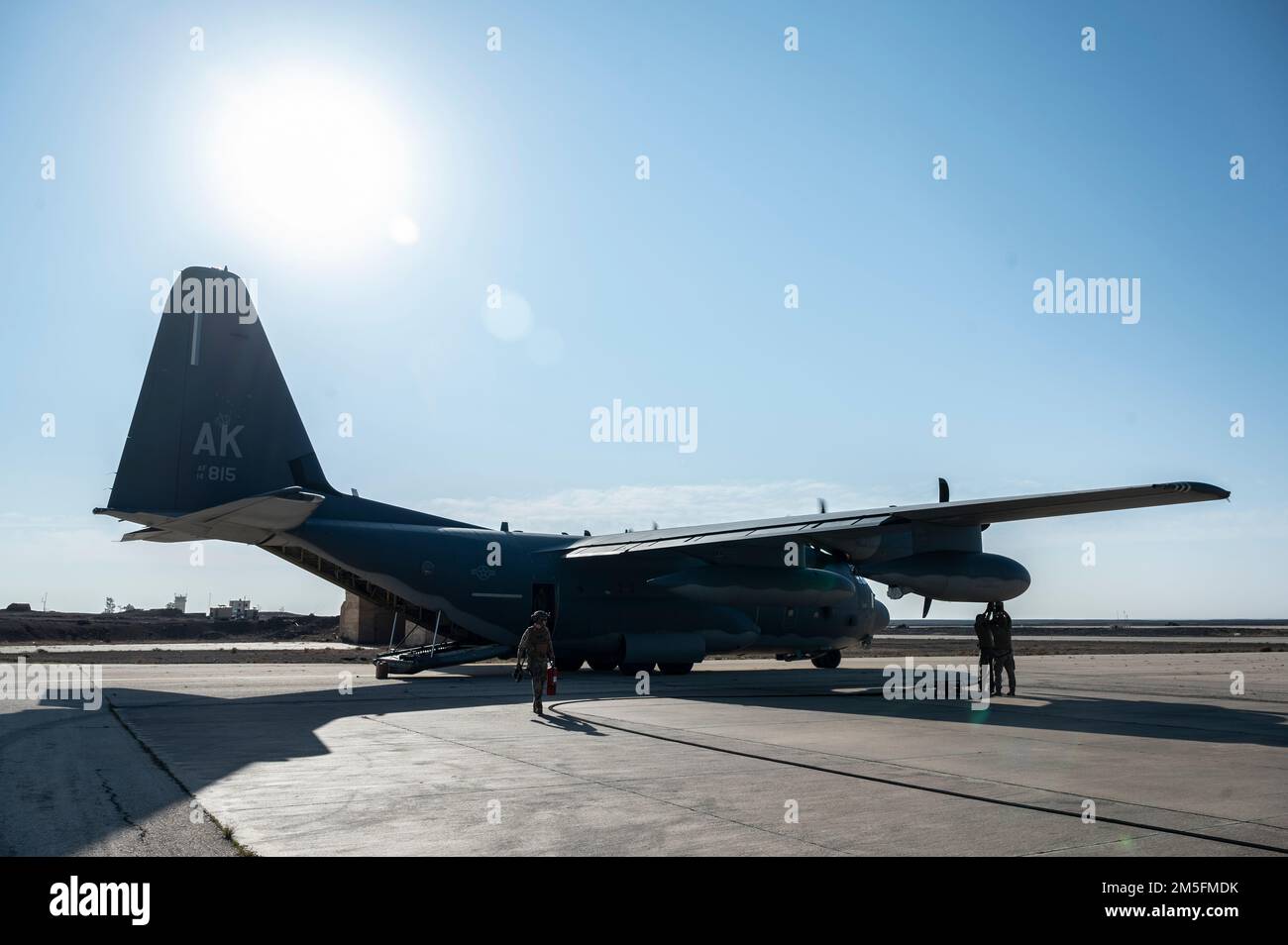 U.S. Air Force forward area refueling point (FARP) specialists assigned ...