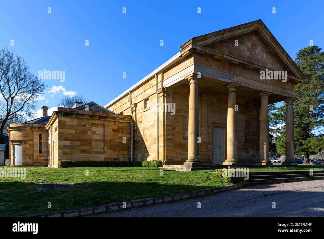 The Berrima Courthouse in the Southern Highlands built in the Regency ...