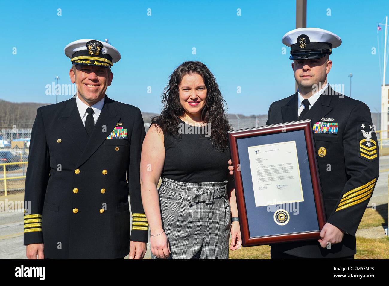 GROTON, Conn. (Mar. 14, 2022) Capt. Matt Boland, Commodore, Submarine ...