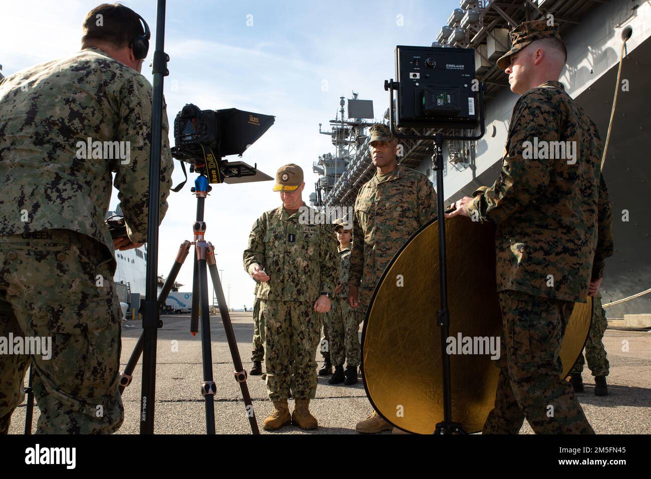 U.S. Marine Corps Lt. Gen. Michael E. Langley, the commanding general ...