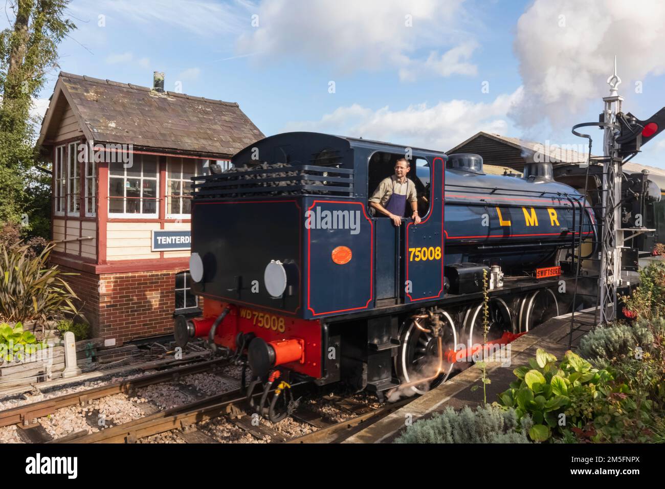 England, Kent, Tenterden, Kent and East Sussex Railway, Historic Steam ...