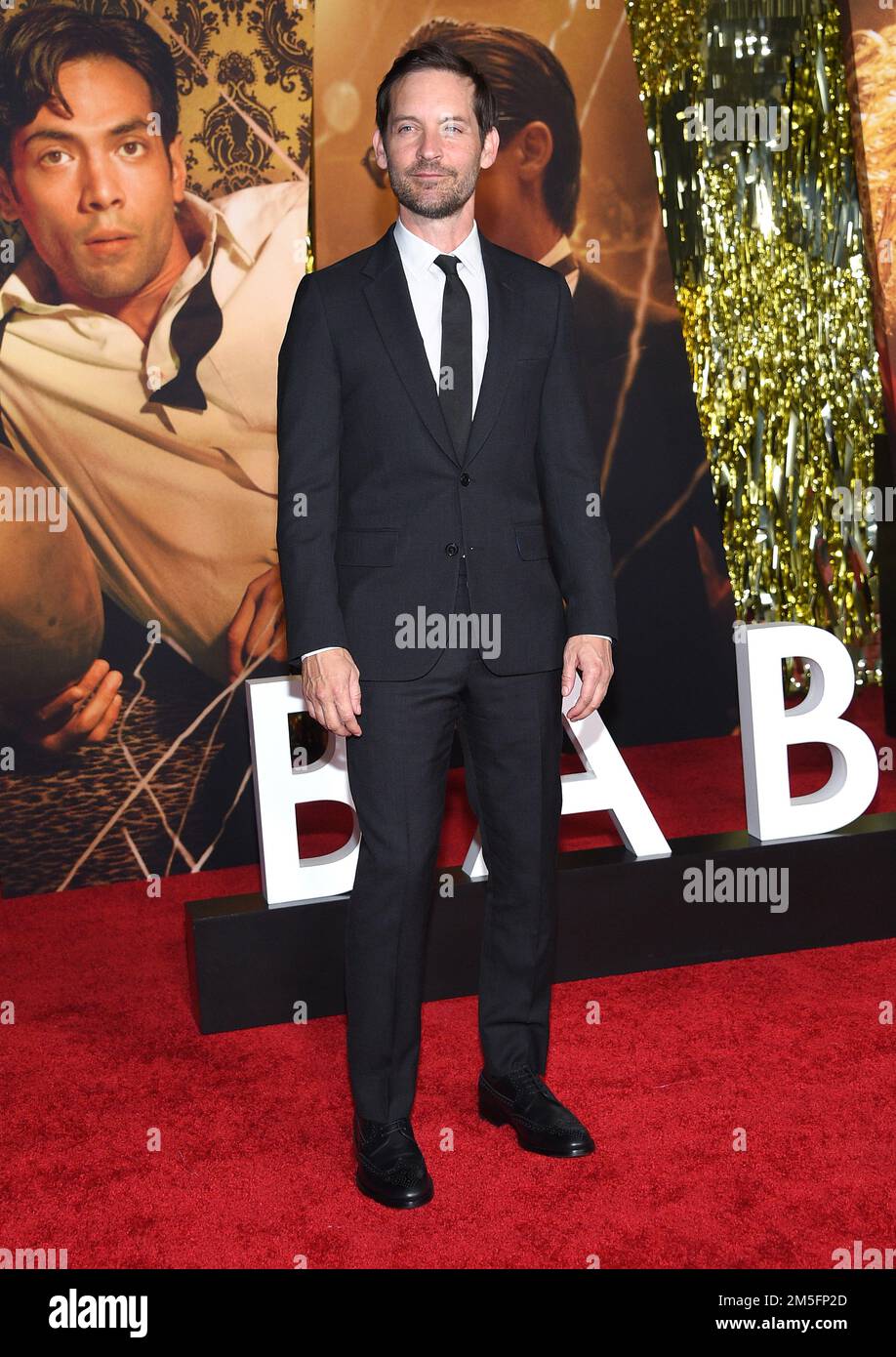 December 15, 2022, Los Angeles, California, USA: Tobey Maguire arrives ...