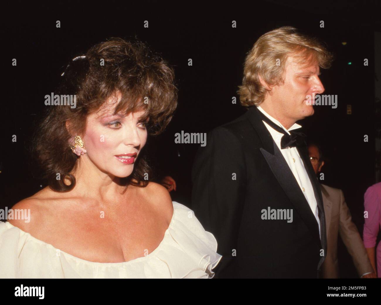 Joan collins peter holm hi-res stock photography and images - Alamy