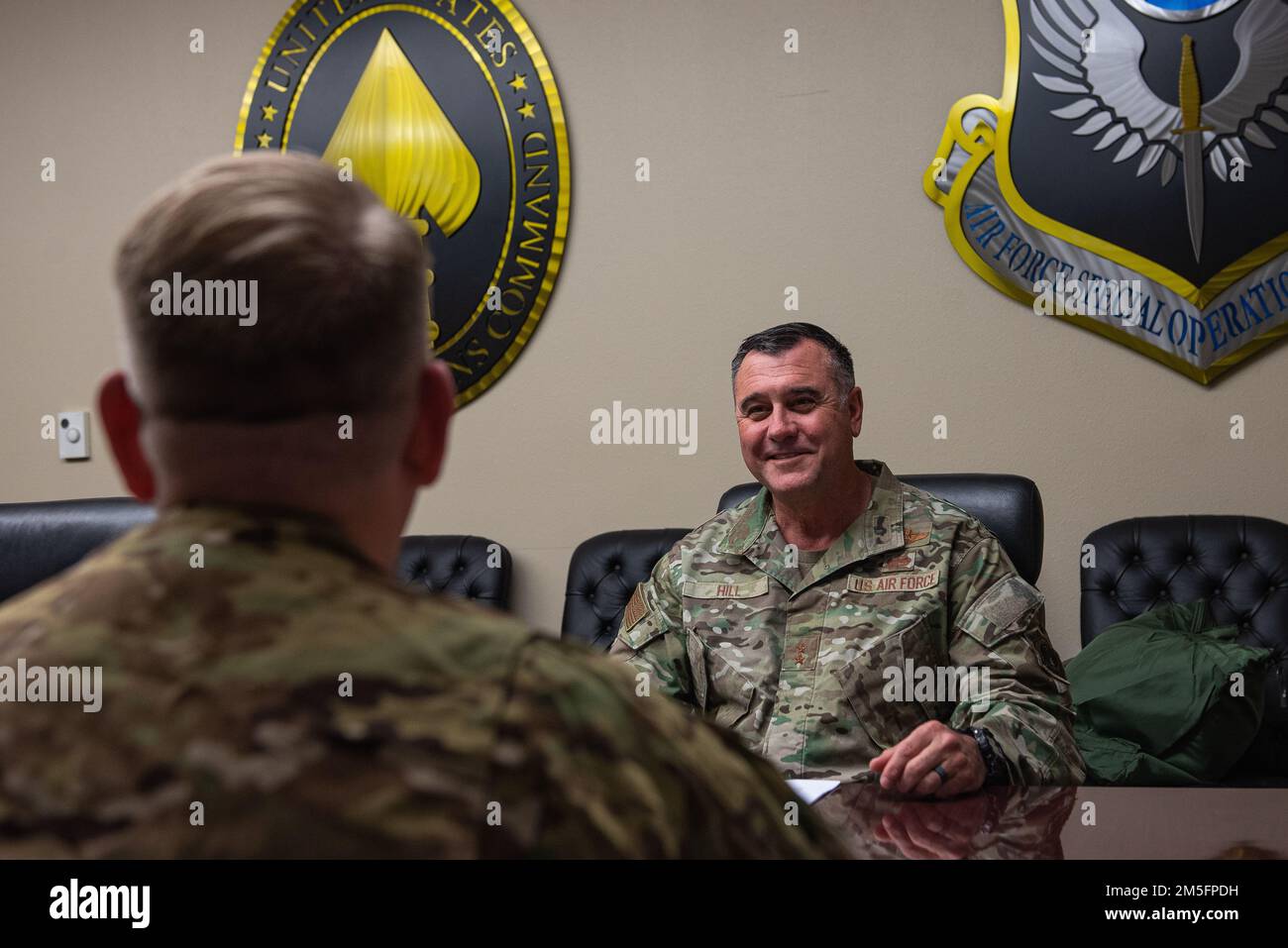 U.S. Air Force Maj. Gen. Eric Hill, Air Force Special Operations ...