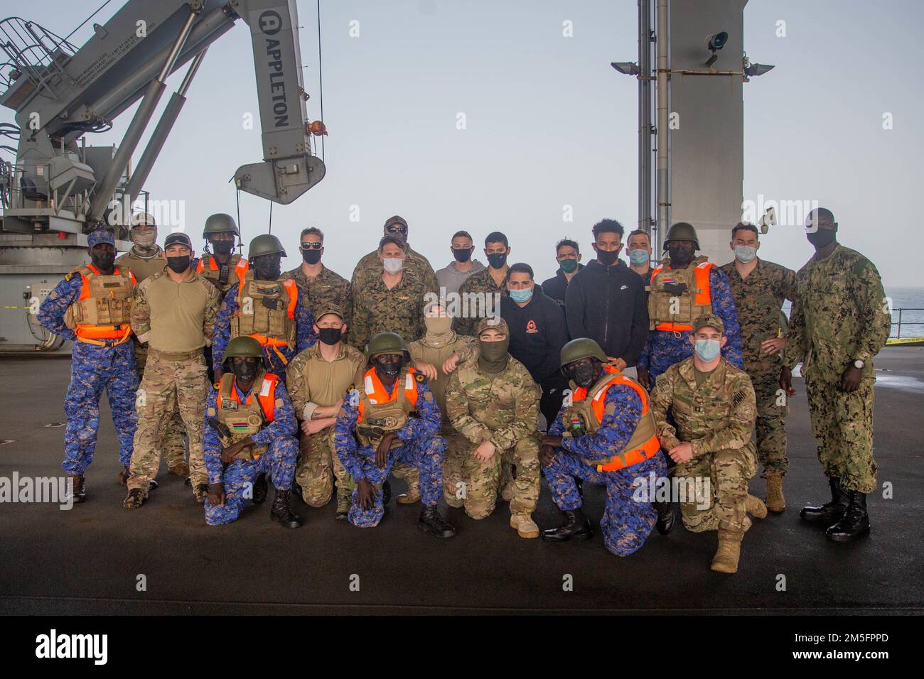 ATLANCTIC OCEAN (March 15, 2022) U.S. Marines, Sailors, and Coast ...