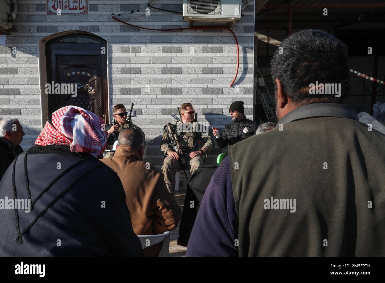 U.S. Soldiers assigned to Comanche Troop, 1st Brigade, 4th Infantry ...
