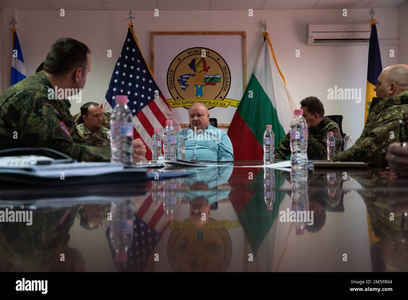 Mr. James Adamski, deputy garrison manager, Novo Selo Training Area ...